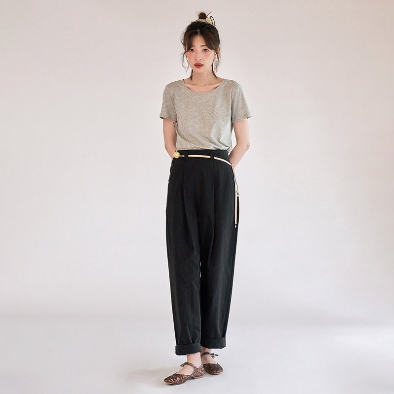 Black High Waist Loose Balloon Pants|Pants|Spring/Summer|Sora-1199 - Shop sora-life Women's ...