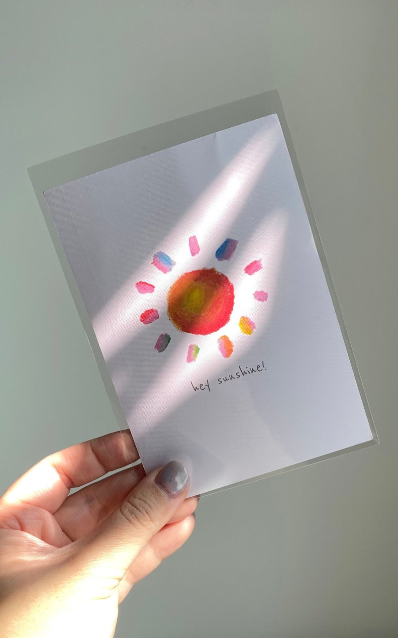 【Postcard】Hey Sunshine! - สตูดิโอ aboutthesedays การ์ด/โปสการ์ด - Pinkoi