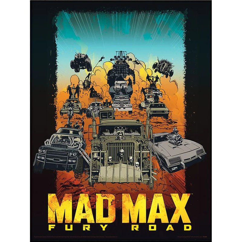 【Mad Max: Fury Road】Warner Bros. 100th Anniversary Commemorative Art Concept - Shop dopetw ...