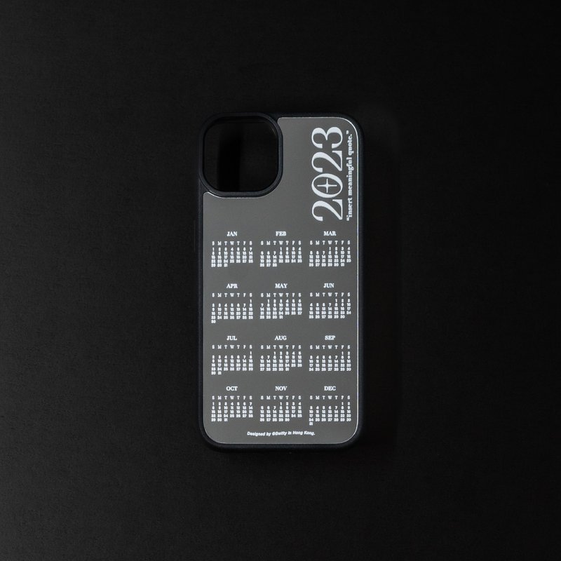 Swifty 2023 日曆手機殼 WHITE (掛繩需另購) - 設計館 SwiftyHK 手機殼/手機套 - Pinkoi