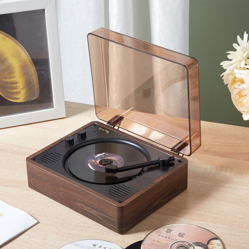 CD播放機 懷舊 CD播放器 復古高音質 CD機 便攜式 木質系 懷舊 - 設計館 Years stay 時光歲月 台灣總代理 藍牙喇叭/音響 - Pinkoi