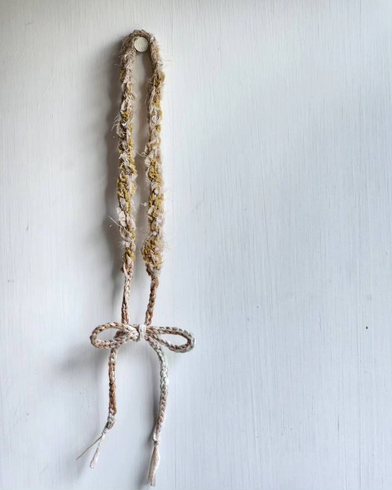 mixed gauze hair belt - 設計館 mo-flos 髮飾 - Pinkoi