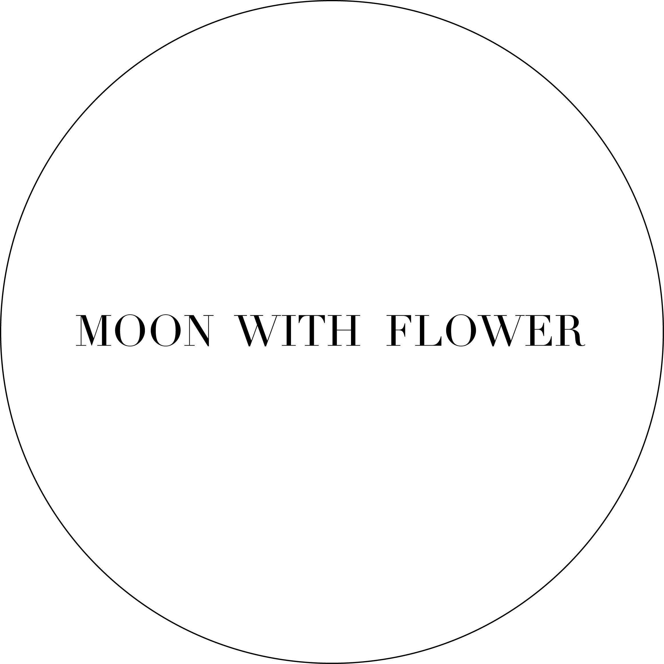 Moon With Flower - 官方線上商店 | Pinkoi 設計新上架