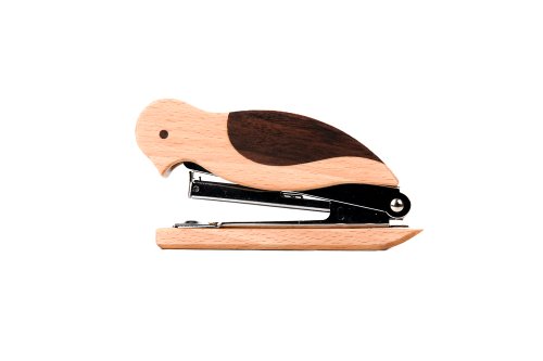 Bamboo bird stapler (beech) - Shop DOTdesign Staplers - Pinkoi
