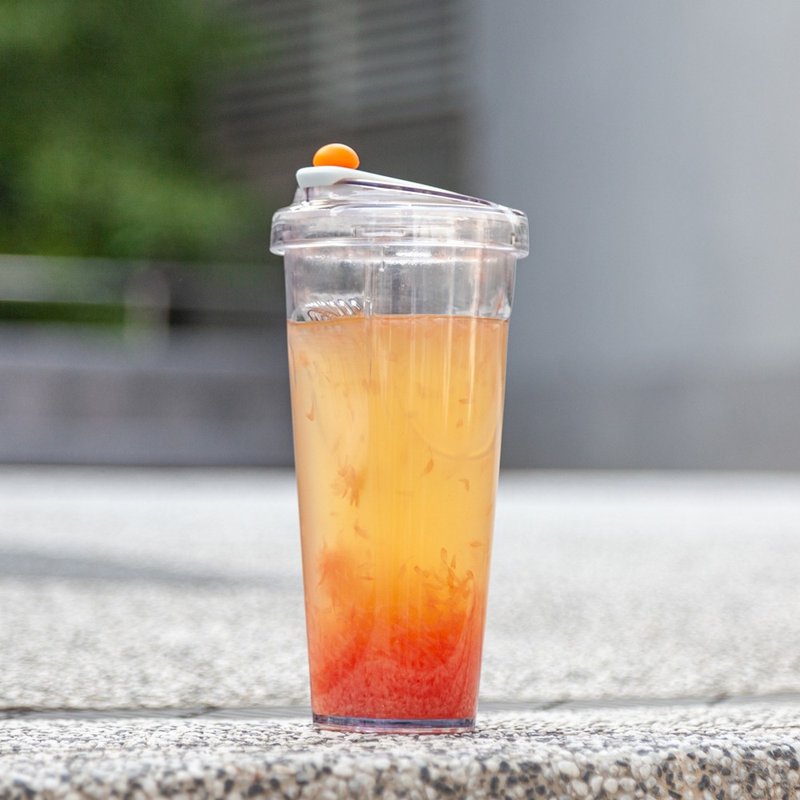 FLOAT Boba Cup - Ecozen Edition(Orange) - Shop Float Living Pitchers - Pinkoi
