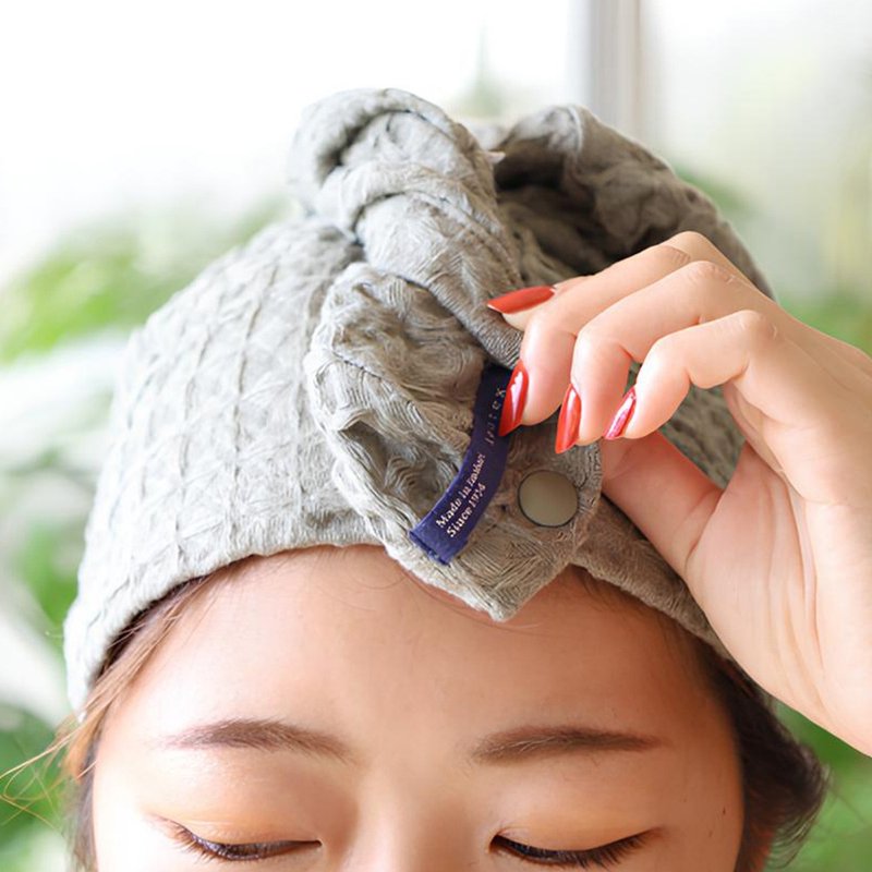 【kontex】QULM 棉麻混紡吸水速乾包頭巾 日本kontex｜其他人氣榜 - Pinkoi