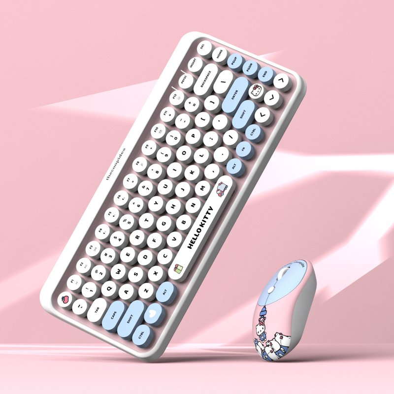 [Hong Kong Limited] Hello Kitty x thecoopidea TAPPY Wireless Keyboard ...