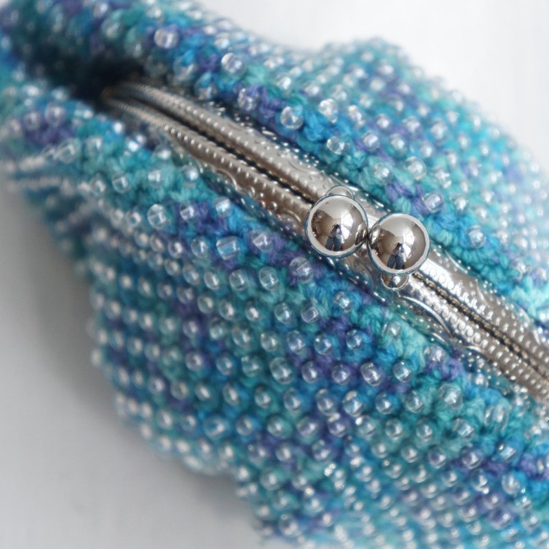 Ba-ba (m) Skipping Stiches Beads crochet pouch No.2069 SHOP2155｜化妝包/收納袋人氣榜 - Pinkoi