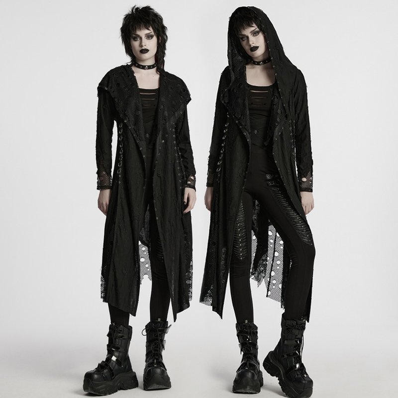 哥德多恩之家巫師連帽外套 / 寬鬆版型 PUNK RAVE｜女大衣/外套人氣榜 - Pinkoi