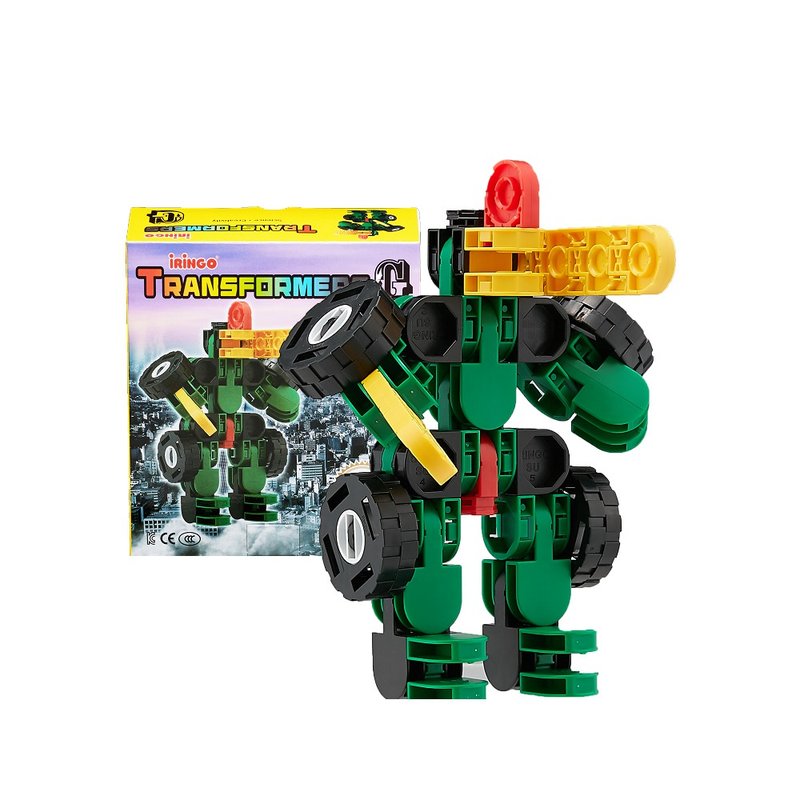 Korea IRINGO Variety Creative 3D Building Blocks-Transformers Series ...