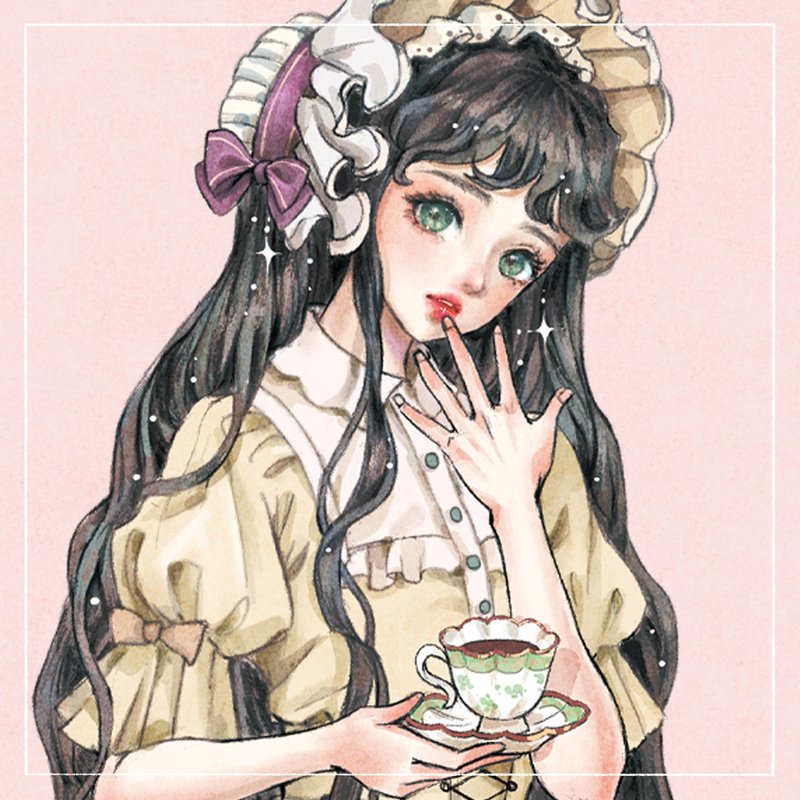 オードリー - ショップ MOONB ステッカー・シール - Pinkoi