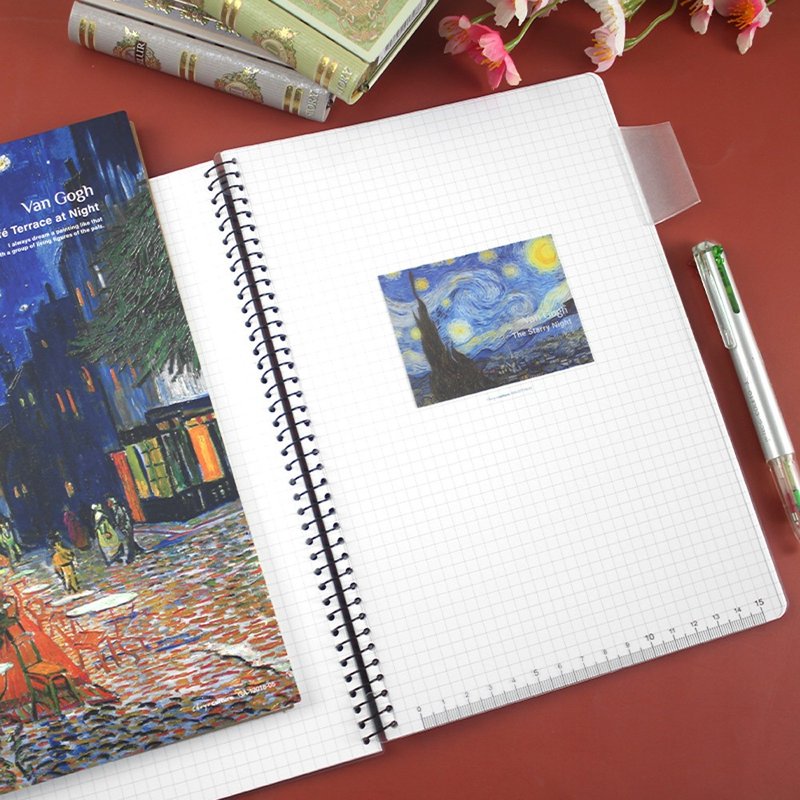 Chuyu B5/18K 線圈筆記墊板-附筆插/透明固定墊板/線圈筆記適用 珠友文化 Chuyu Culture｜其他書寫用具人氣榜 - Pinkoi