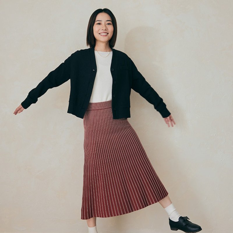 美人魚擺動針織長裙-今日晚霞 許許兒 XUXUWEAR｜裙子/長裙人氣榜 - Pinkoi