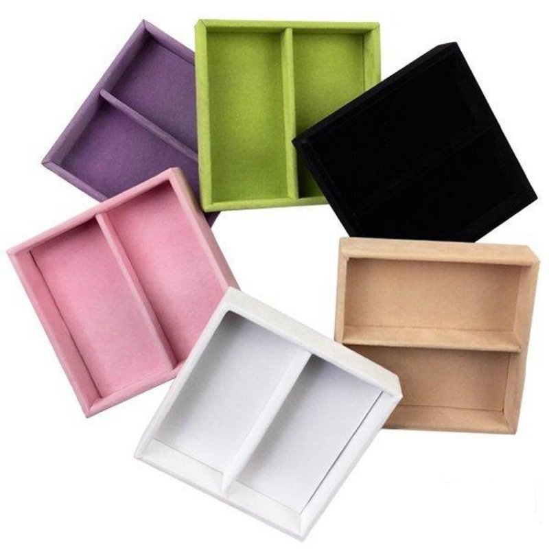 Tray accessory case 2 squares 6 color - 設計館 machinojyukiyasan 居家收納/收納盒 ...