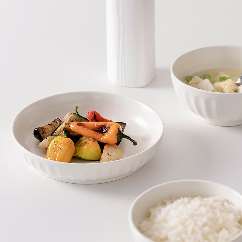 韓國 SSUEIM Mild Matte系列溫柔時光陶瓷深盤2件組17cm 兩色可選 韓國 ssueim｜盤子/餐盤/盤架人氣榜 - Pinkoi