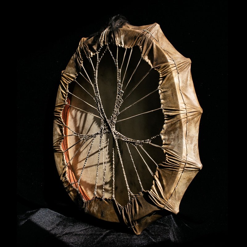 UltreyaDrums Viking oval convex horn shaman drum Sacred Drum ...