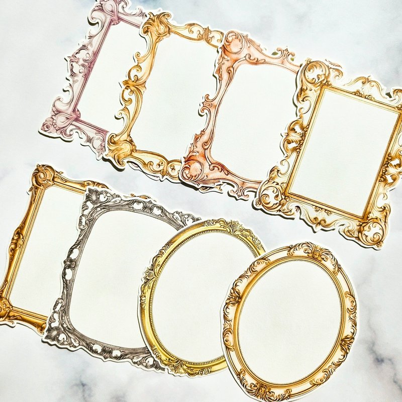 Modern Package - Frame Paper Stickers doashop｜貼紙人氣榜 - Pinkoi
