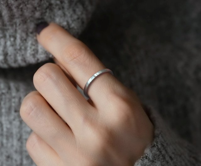 Osmium Wedding Ring
