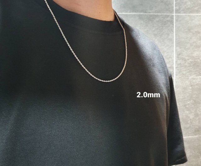 14Kゴールドネックレス 太いネックレス ロープ チェーンホワイト 14Kゴールドネックレス 太いネックレス ロープ チェーンホワイト