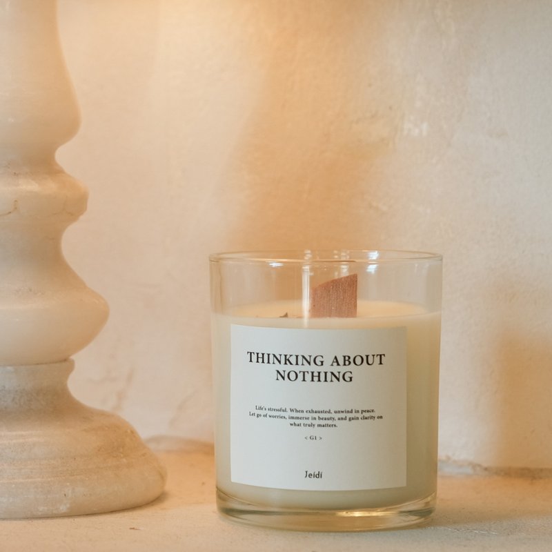 香氛木片蠟燭170g 12種香調 Jeidi 接地｜香氛蠟燭/燭台人氣榜 - Pinkoi