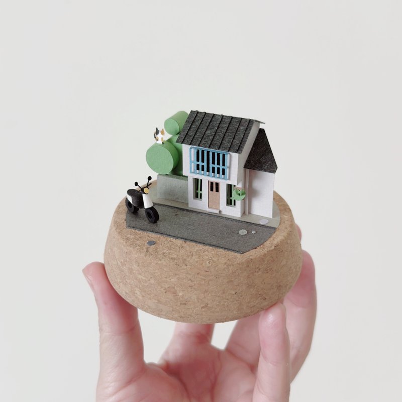 PAPIR LAB | 紙製迷你台灣風景 | 窄巷插畫家貓宅 PAPIR LAB | 紙間｜擺飾/家飾品人氣榜 - Pinkoi