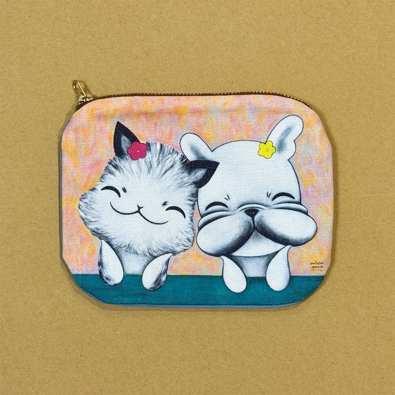 emmaAparty小包 一起笑瞇瞇 emmaAparty｜化妝包/收納袋人氣榜 - Pinkoi