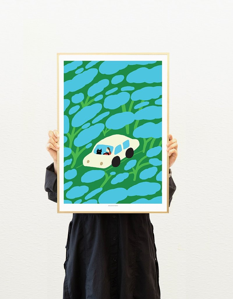 Evergreen poster (A3/A4) JOOJOO STUDIO｜海報/掛畫/掛布人氣榜 - Pinkoi