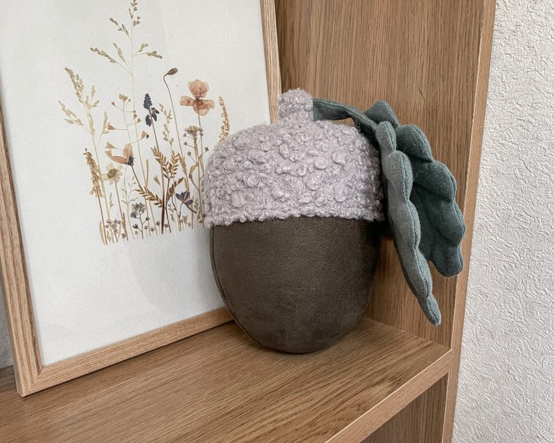 Acorn gift, Acorn decor, Country decor, Stuffed acorn, Winter acorns ...