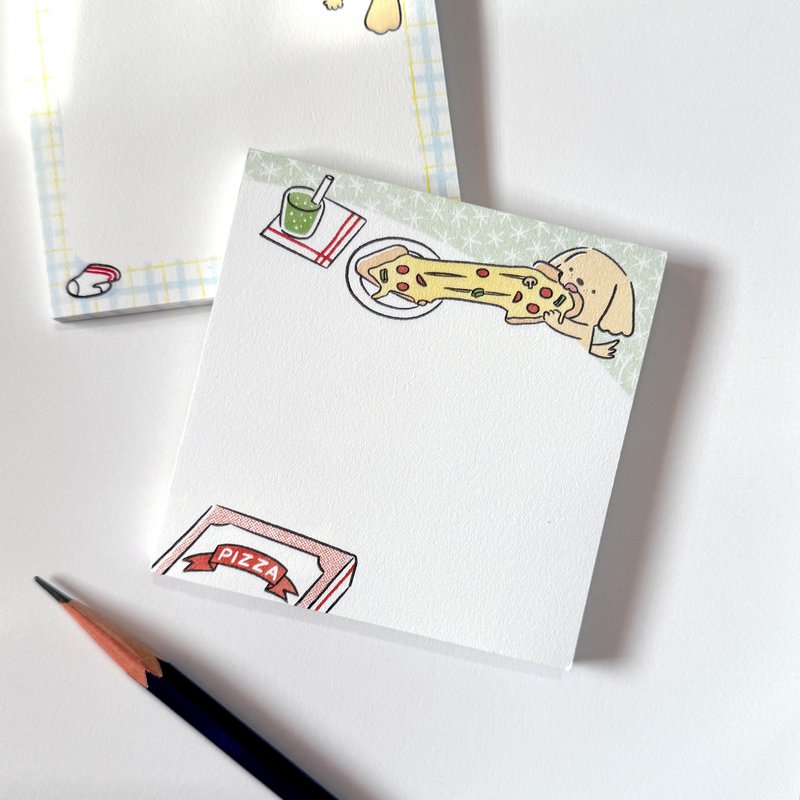 Notepad Pizza Time Jormation｜便條紙/便利貼人氣榜 - Pinkoi