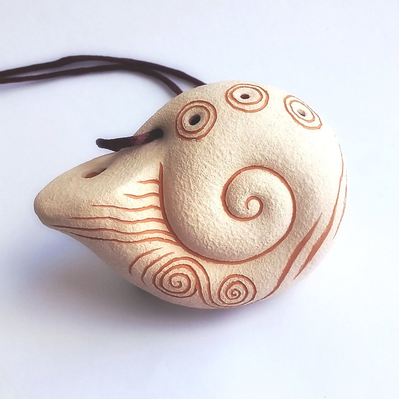 Ocarina Song of the sea White G minor - Shop Etnoshtuka Guitars & Music ...