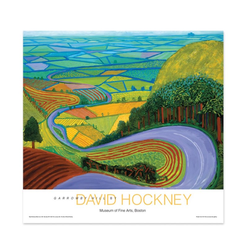 【原版海報】David Hockney: Garrowby Hill 加洛比山 LIGHTO 光印樣｜海報/掛畫/掛布人氣榜 - Pinkoi