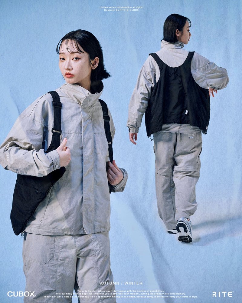 【RITE x CUBOX】聯名背心雙面托特包 - 共2色 RITE｜男背心人氣榜 - Pinkoi