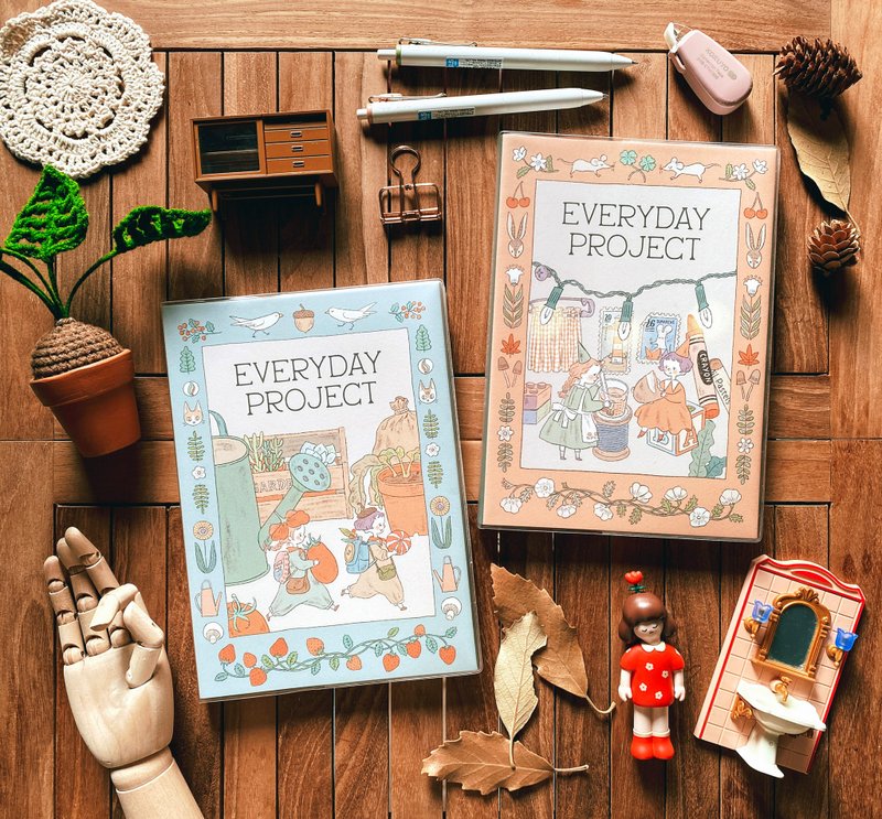 迪夢奇 Everyday Project 每日專案誌 v.8 兩款可選 Dimanche 迪夢奇｜筆記本/手帳人氣榜 - Pinkoi