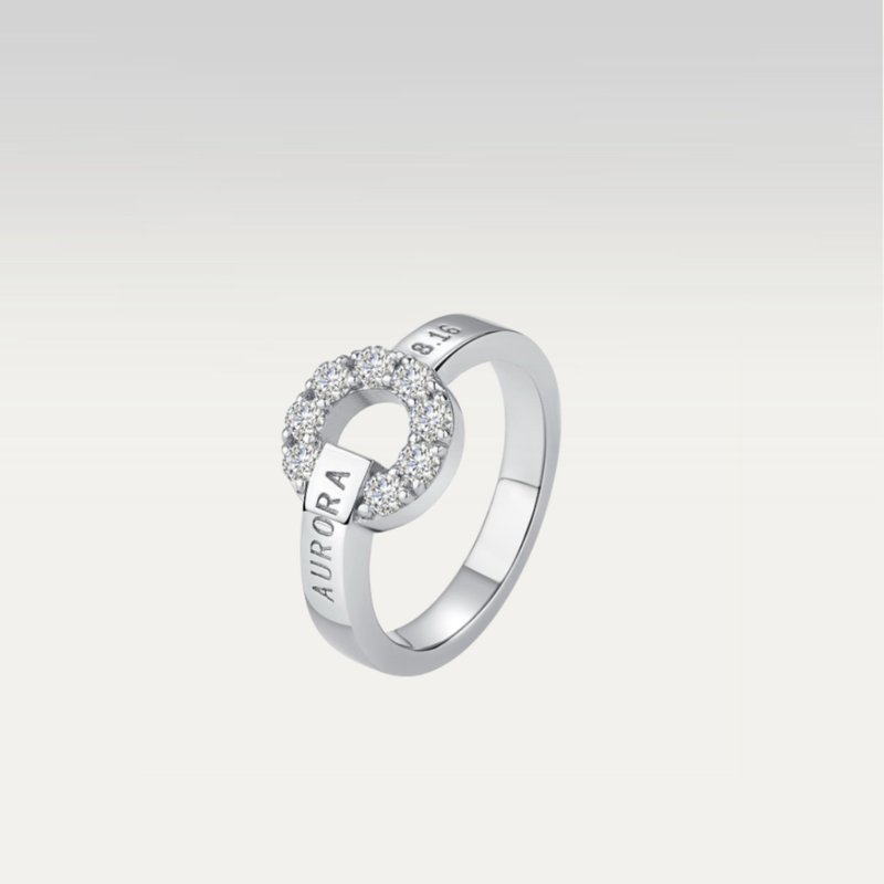 Eternal Guardian [Guardian Aura] Silver\18k Gold Ring Full Diamond Ring ...