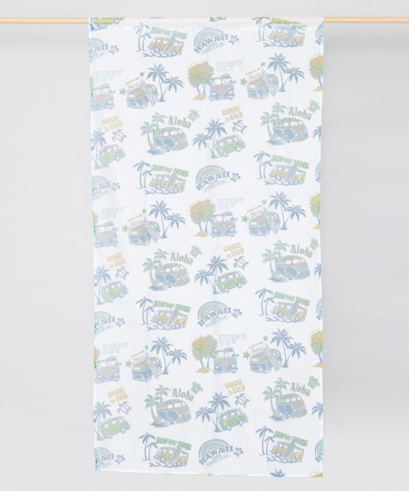 Honu x Bus Sheer Curtain - 200cm Ametsuchi｜門簾/門牌人氣榜 - Pinkoi