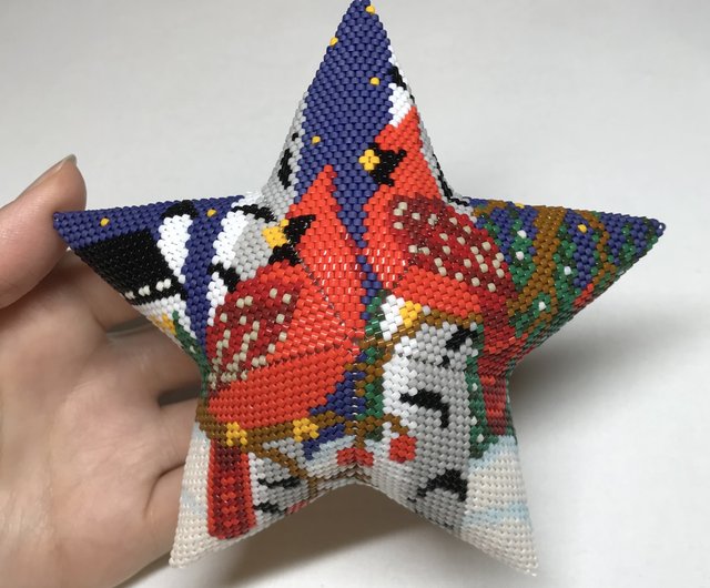 Craft Supplies & Tools Jewelry Making & Beading Penguin beaded star ...