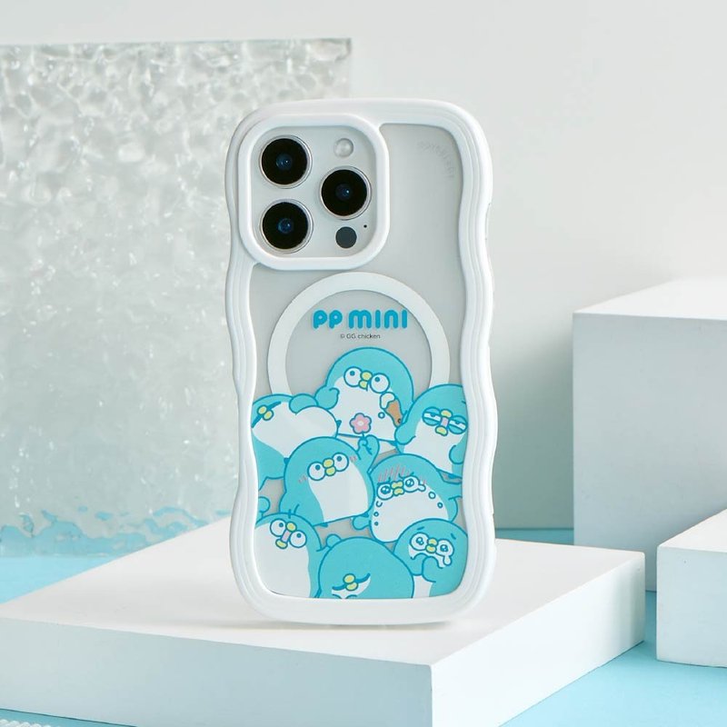 PP miniペンギン 日常の雲 ポップ MagSafe iPhoneケース - ショップ TOYSELECT スマホケース・カバー - Pinkoi