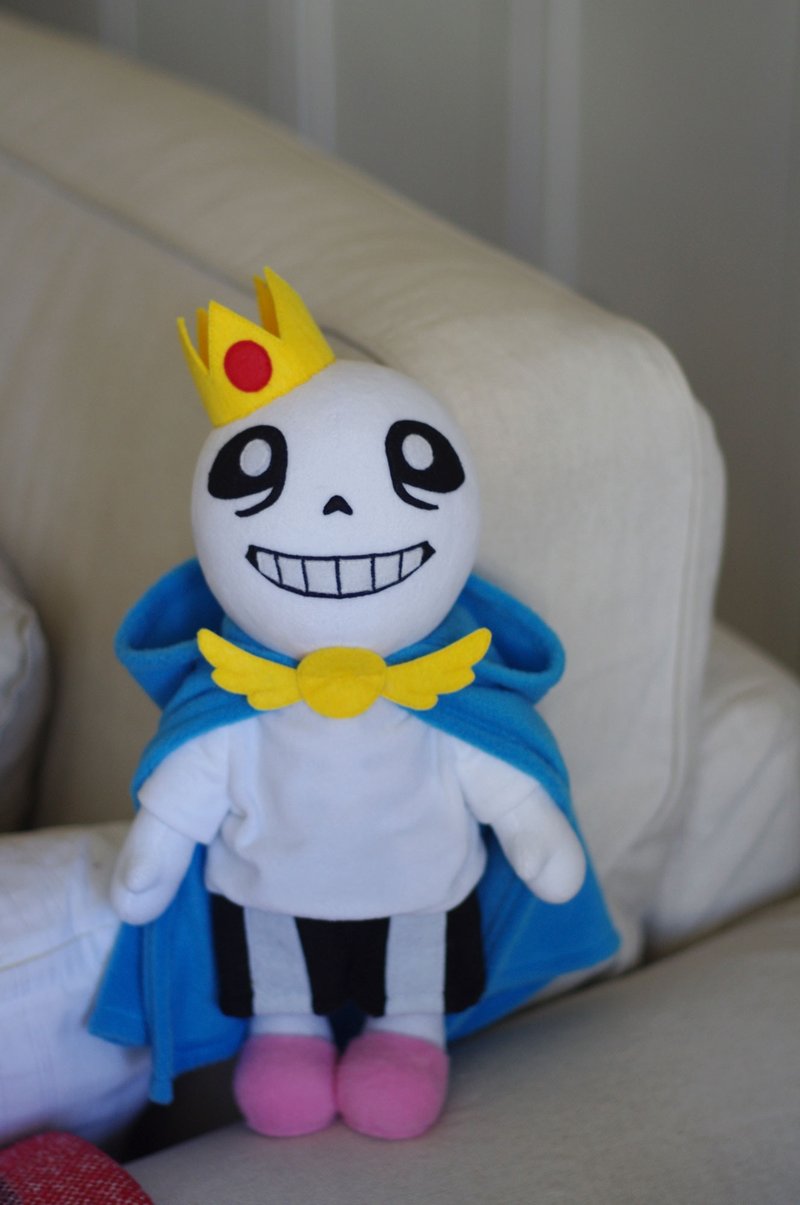 King Sans Storyshift Undertale AU Collectible Doll | Made to Order ...