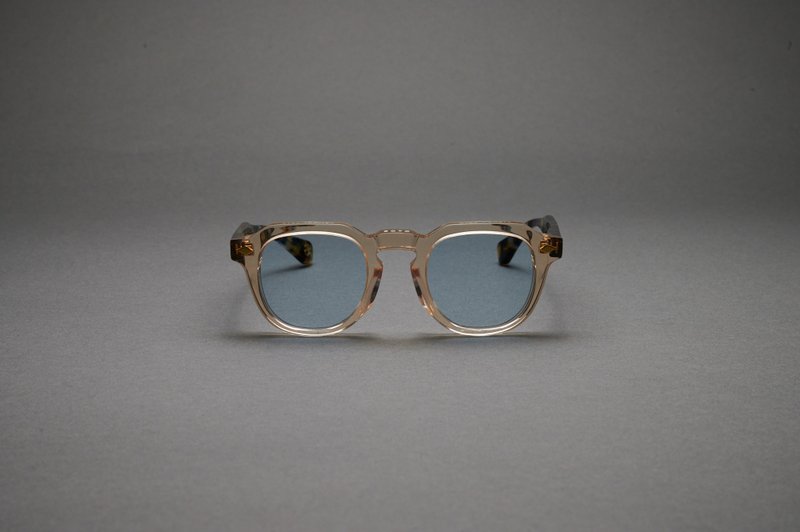 Vatic Vintage Optical Soto Champagne / Blue Demi 8mm厚切膠卷 - 設計館 VATIC 眼鏡/眼鏡框 - Pinkoi