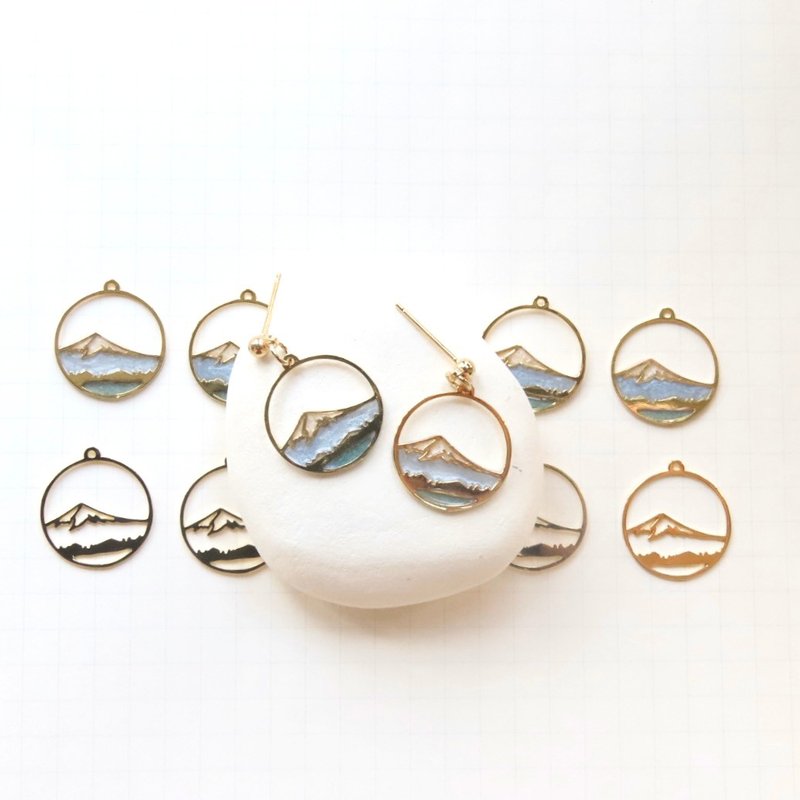 湯霧富士 No.JP02 Beibei Collection HK｜耳環/耳夾/耳骨夾人氣榜 - Pinkoi