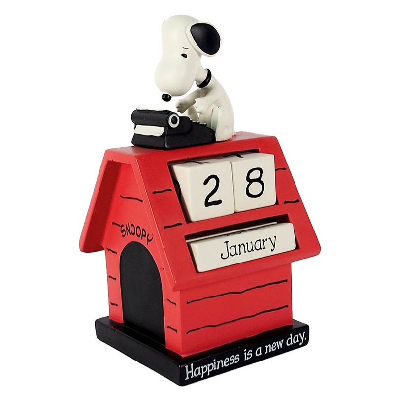 Snoopy handmade calendar sculpture-Snoopy and the Red House【Hallmark ...