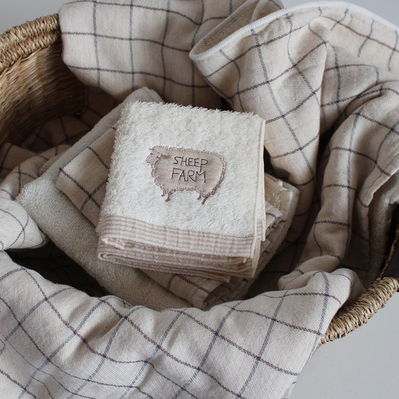 【kontex】今治純棉可愛動物手帕 日本kontex｜毛巾/浴巾人氣榜 - Pinkoi