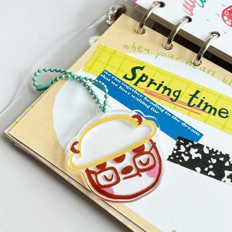 Simon keychain - Shop happyheart Charms - Pinkoi