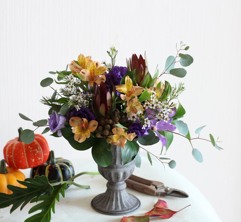 萬聖派對高桌花 萬聖節 日本花藝 玉屋 TAMAYA Flowers & Plants｜盆栽/植栽人氣榜 - Pinkoi