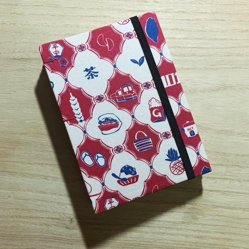 美麗台灣 - 台派紅 - 2025 無時效 A5 手縫手帳本 加減乘除｜筆記本/手帳人氣榜 - Pinkoi