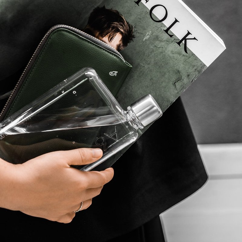 memobottle A6 375ml 筆記本薄型水壺 memobottle TW｜水瓶/水壺人氣榜 - Pinkoi