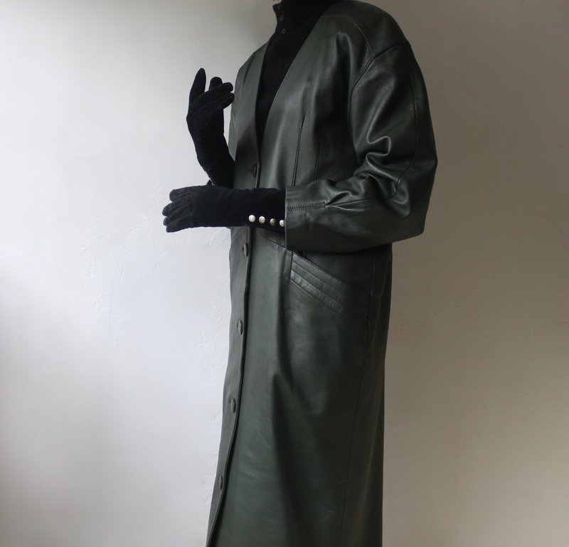 FOAK古著 Comme ca ism黑色麂皮長手套 Four of a Kind｜手套人氣榜 - Pinkoi