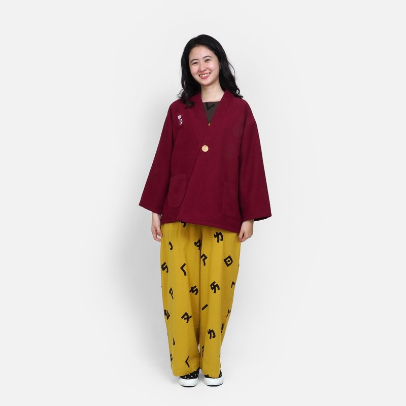 甲上上燈心絨和服外套 HEY SUN｜女大衣/外套人氣榜 - Pinkoi