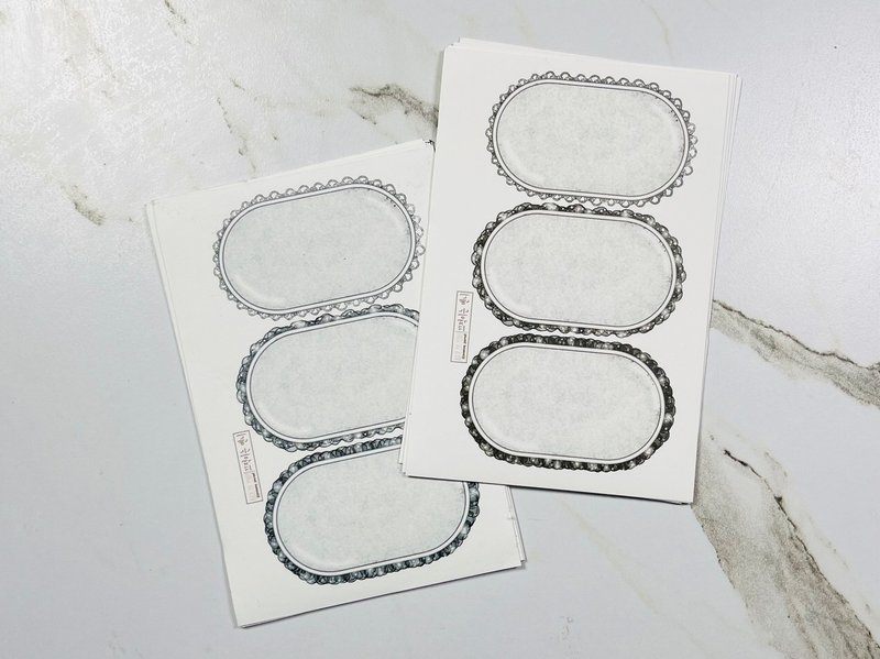 Bling bling label paper sticker 2types 20P SET YENNNNY_journal｜貼紙人氣榜 ...
