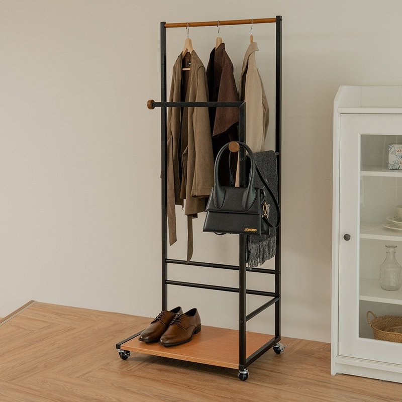 【ikloo】日系時尚雙桿衣架 ikloo宜酷屋｜衣架/衣帽架/掛勾人氣榜 - Pinkoi